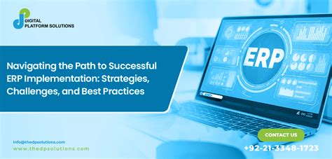 Navigating The Path To A Successful ERP Deployment Digital Platform