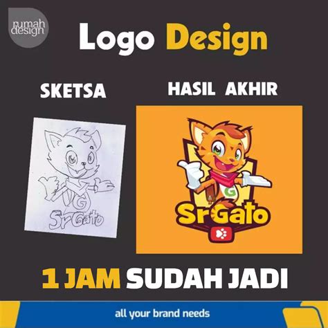 Jual 1 Jam Jadi Jasa Editbannerkemasan Dan Logo Premium Logo Desain