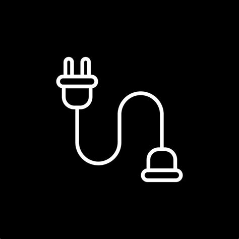 Cable Conector Vector Icono 40390671 Vector En Vecteezy