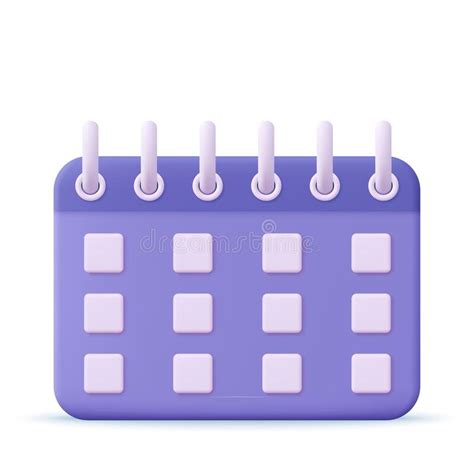 Calendar Assignment Icon Planning Concept Stock Vector Illustration Of Design Calendar