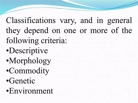 Classification Of Ore Deposits Pptx