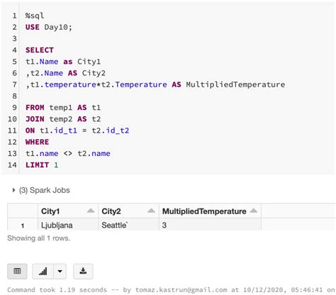 Advent Of 2020 Day 10 Using Azure Databricks Notebooks With Sql For