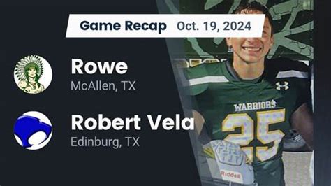 Football Recap Rowe Falls Despite Strong Effort From Adrian Botello