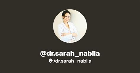Drsarahnabila Linktree