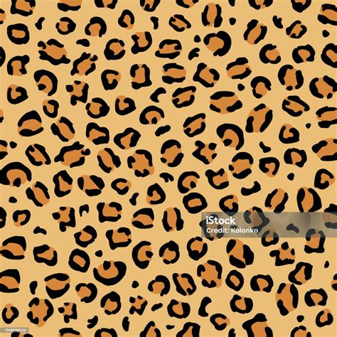 Leopard Print Vector Pattern