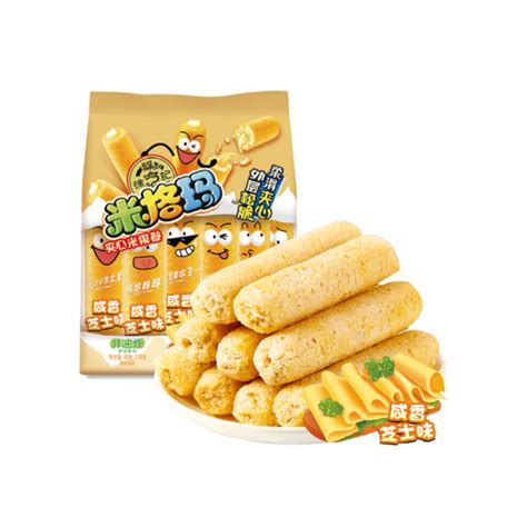 Hsu Fu Chi Crispy Rice Roll Cream Cheese Flavor Five Continents