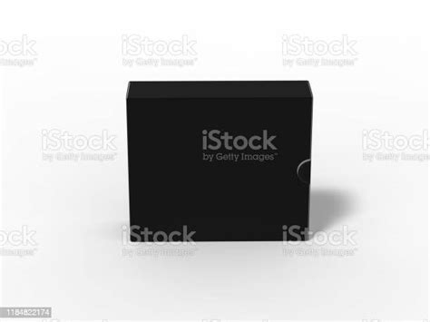 디자인 프리젠 테이션 3d 그림에 대한 준비가 고립 된 흰색 배경에 빈 평면 상자 모형 템플릿 0명에 대한 스톡 사진 및 기타 이미지 Istock