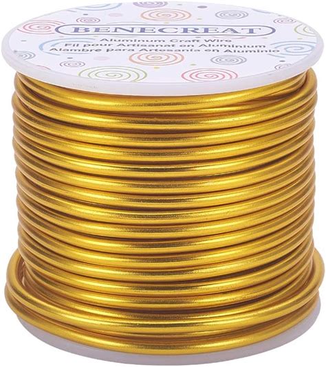 Fil Pour Bijoux Perles 3 Rouleaux Dartisanat En Aluminium Calibre Fil De Cuivre Pour Bracelet