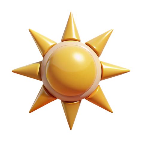Alluring Creative A Stylized Sun With Sharp Triangular Rays Flat Color Clean Lines With