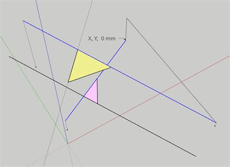intersecting lines without having to touch them sketchup sketchup