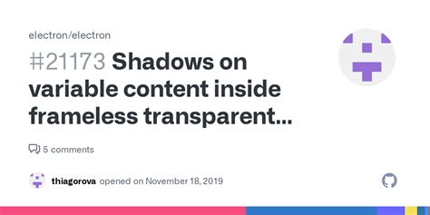 Shadows On Variable Content Inside Frameless Transparent Windows On
