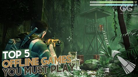 Top 5 Offline Games For Android You Must Play Youtube