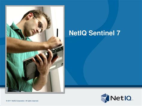 Ppt Netiq Sentinel 7 Powerpoint Presentation Free Download Id3120490