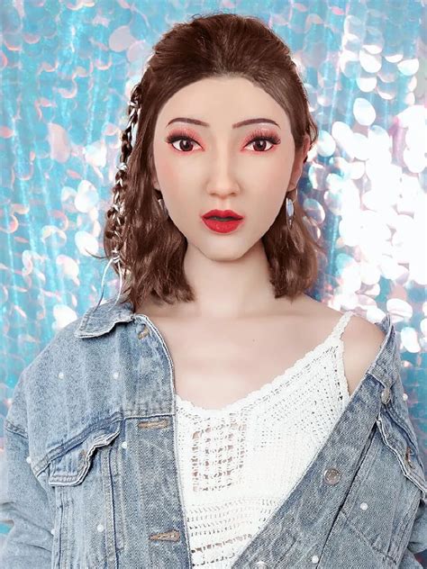 Halloween Crossdresser Masks Realistic Silicone Beauty