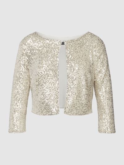 Paradi Bolero met pailletten in goud gemêleerd online kopen P C