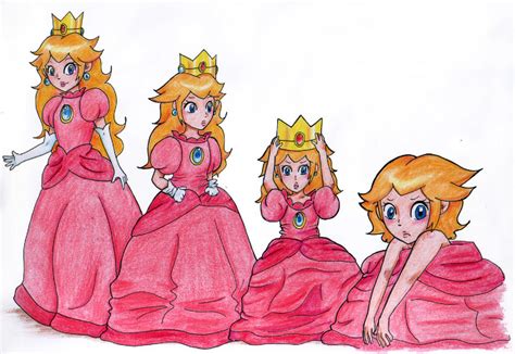 Princess Peach Request By Hiysakura On Deviantart