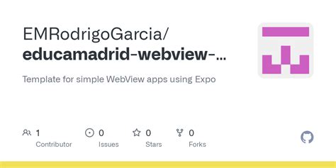 Github Emrodrigogarcia Educamadrid Webview Template Template For