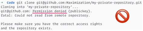 Fix Permission Denied Error From Github Maxim Orlov