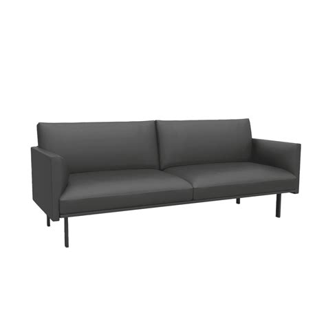 Binary Sofa 3 Seater Leather Global Office World