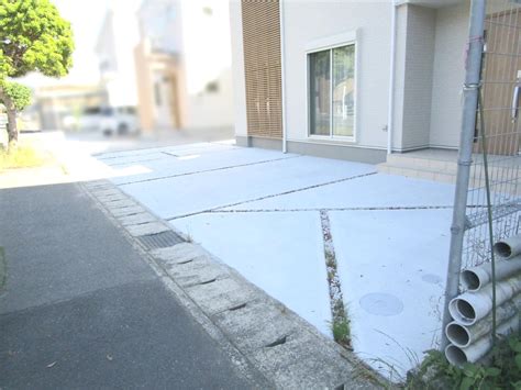 駐車場をオシャレシンプルに（鳥取市国府町）｜シンセイホーム株式会社鳥取市で建てる注文住宅なら「唯一無二の魅せる家サンウッド」