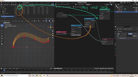 Geometry Nodes Resample Curve Non Linear Modeling Blender Artists