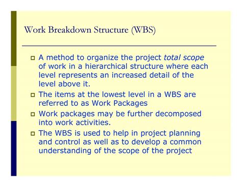 30 Work Breakdown Structure Templates Free Template Lab