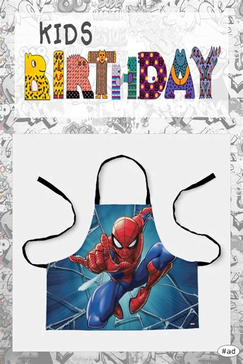 Spider Man Web Shooting Leap Apron Zazzle