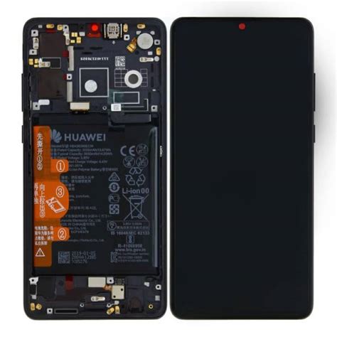 Genuine Huawei P30 New Version OLED Display Touch Screen Black Phone Parts