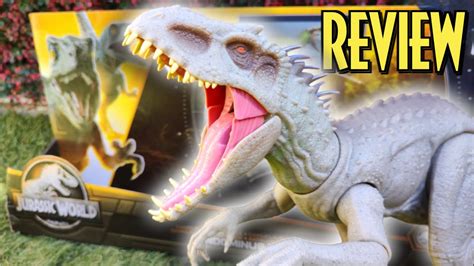 Review Indominus Rex Jurassic World Dino Trackers De Mattel