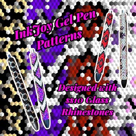 Inkjoy Pen Patterns Etsy