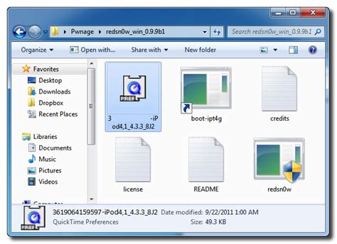 How To Save Your Ipod Touch Shsh Blobs Using Redsnow Windows Iclarified