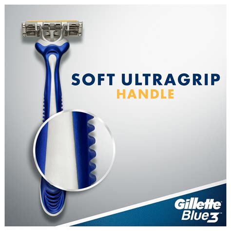 Gillette Blue3 Mens Disposable Razors 6 Pcs 2 Online At Best Price