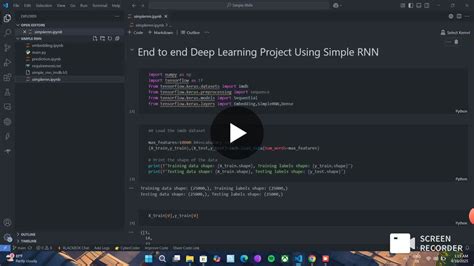 Rnn Simplernn Deeplearning Sequencemodeling Genai