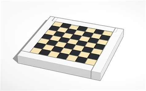 3d Design Chess Board Tinkercad