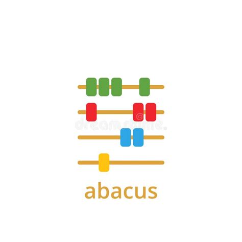 Abacus Icon Design Template Vector Isolated Stock Illustration Illustration Of Background