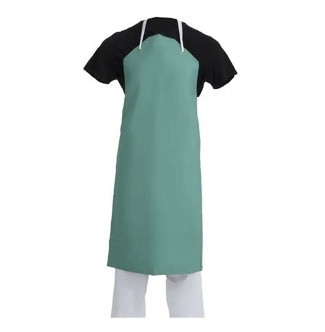 Whites Heavy Duty Waterproof Apron Green Chefs Tableware