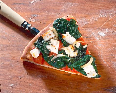 Pizza Mit Spinat Rezept Lecker