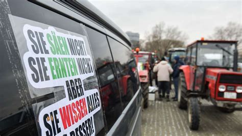 Bauern Proteste in Deutschland Mehrere Ministerpräsidenten fordern Rücknahme aller Agrar