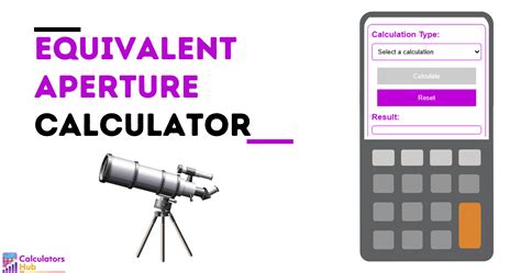 Equivalent Aperture Calculator