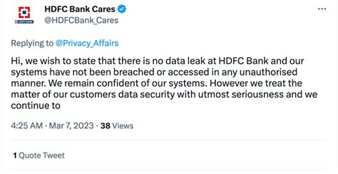 Data Of Around 600000 Hdfc Bank Clients Leaked By Hackers