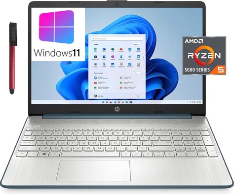 HP 15 portátiles FHD de 15 6 pulgadas AMD Ryzen 5 5500U hasta 4 0 GHz