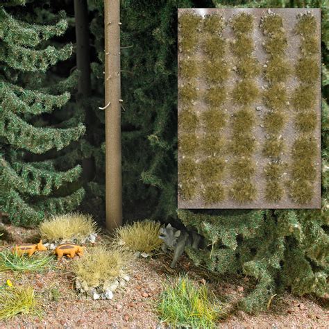 Busch 3554 Short Tufts With Stones Fall