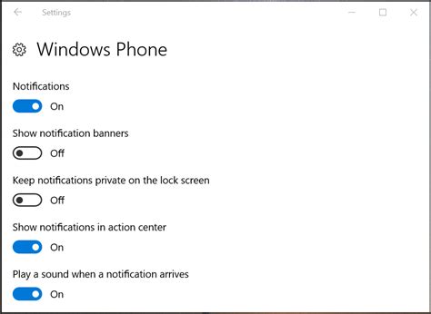 How To Disable Windows Phone Notifications In Windows 10 Pc Windows