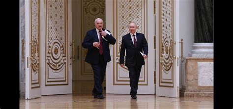 Кремль назвал темы переговоров Путина и Лукашенко перед заседанием ВГС