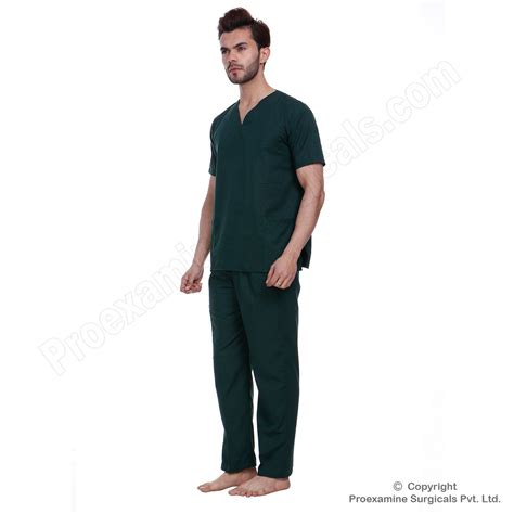 Unisex Scrub Suit Reusable Hunter Green Manufacturer Suppliers