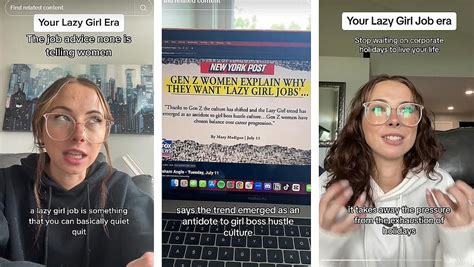 Phenomenon Of Lazy Girl Jobs On The Rise Among Gen Zers Daily Mail