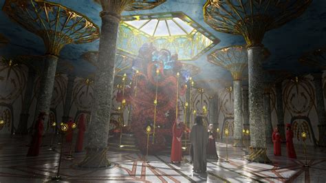 Cthulhu Temple By Yucong Wang Imaginaryinteriors