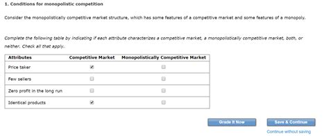 Solved 1 Conditions For Monopolistic Competition Consider Chegg