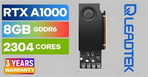 Leadtek Nvidia Rtx A1000 8gb Workstation Graphics Card