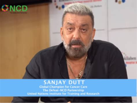 Sanjay Dutt Announced As The Global Champion For Cancer Care On World